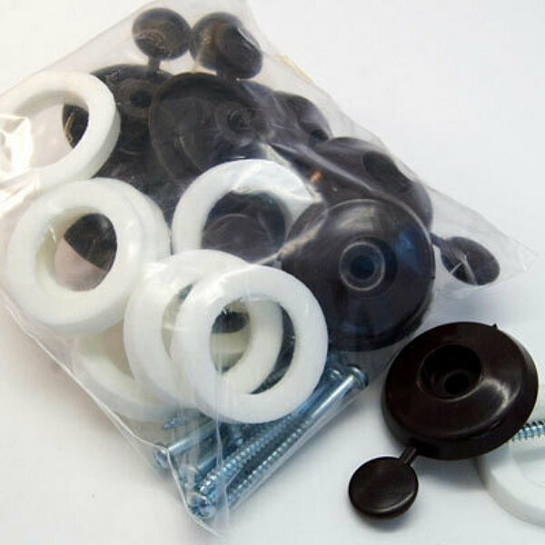 Polycarbonate Fixing Buttons • Soden Plastics Ltd