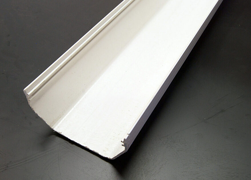 4m Gutter Square (White) – Soden Plastics Ltd