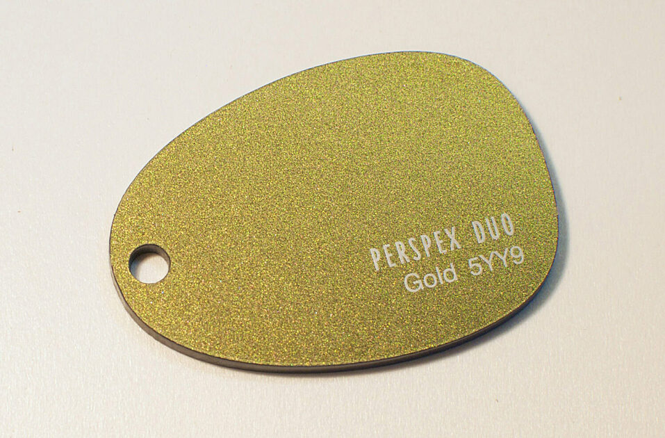 3mm Gold Perspex Sheet Duo – Soden Plastics Ltd